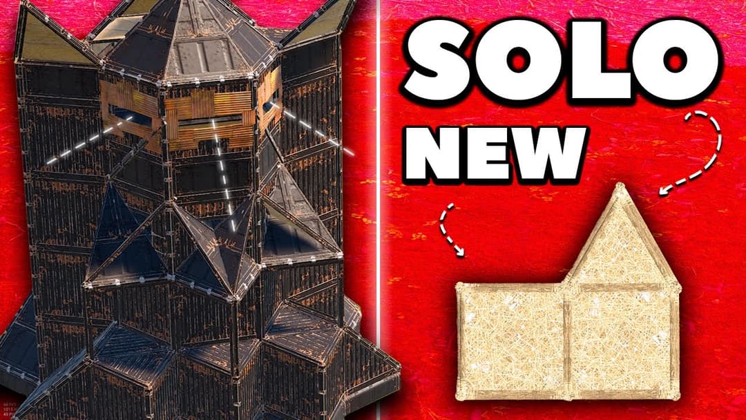 Perfect Solo 2x1 Rust Base Design 2026 - Mellarrkk Build | RustBaseLab