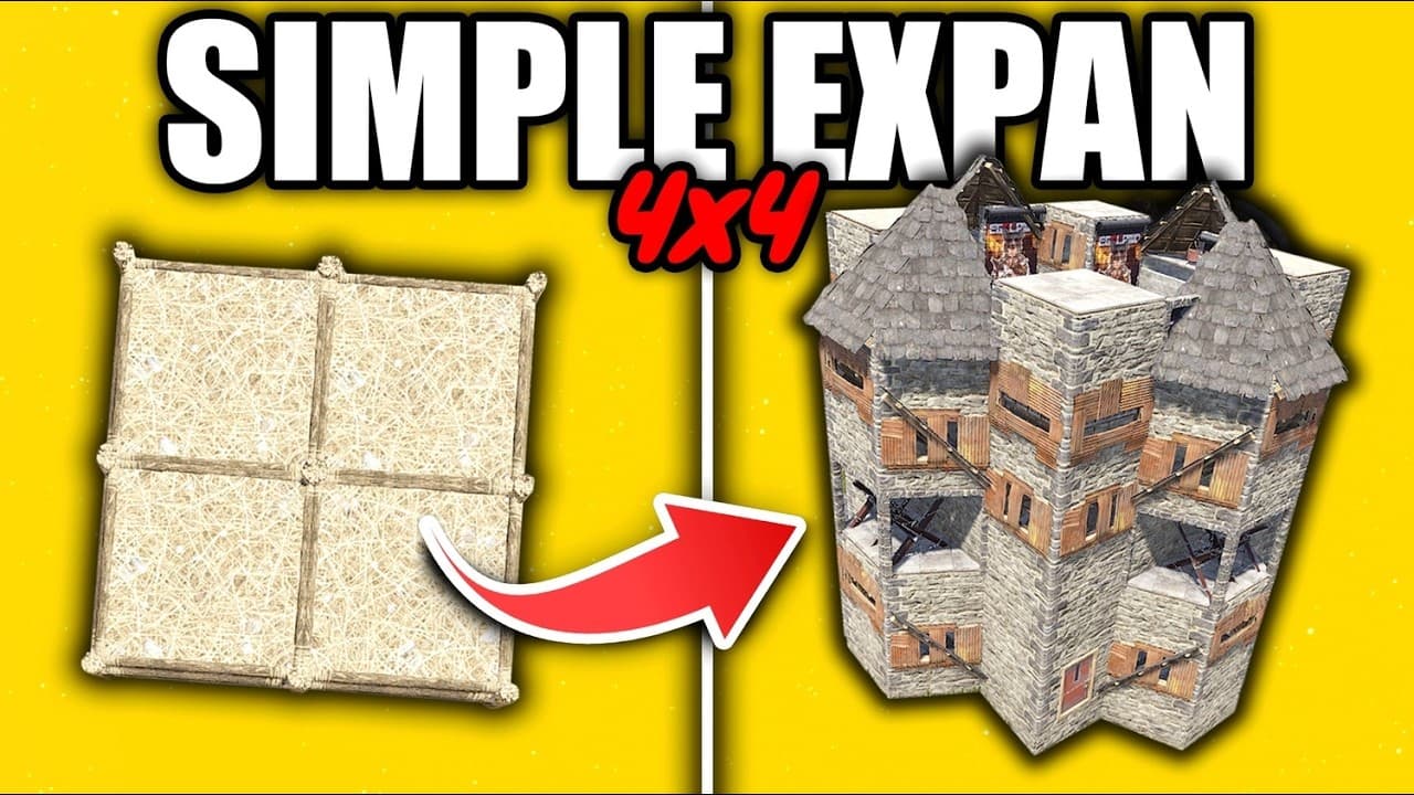 Simple 4x4 Rust Base Design: Duo/Trio (2026) | RustBaseLab